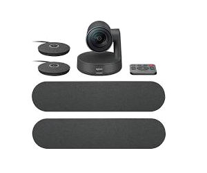 Logitech Rally Plus - with 2 Speakers, 2 Micpods - Tempura Connect Ltd
